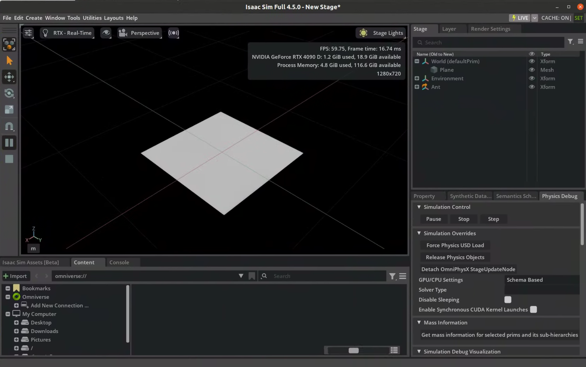 Isaac Sim 4.5.0 + Isaac Lab 2.0.0 | Tianbot